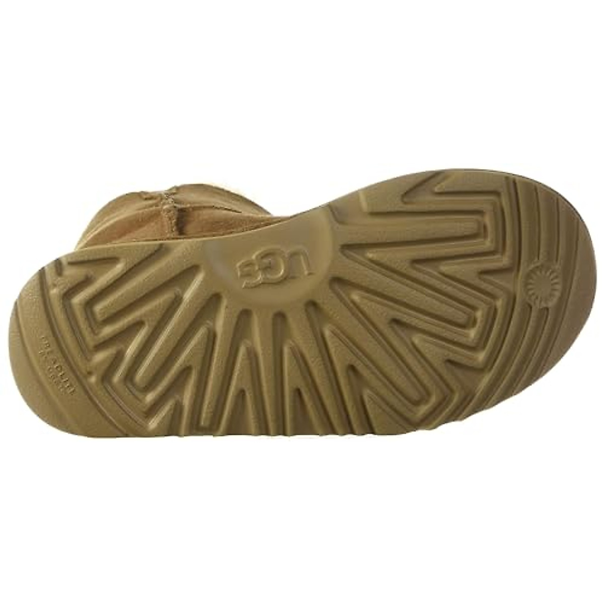 UGG Unisex-Child Bailey Button Ii Boot, Chestnut, 08