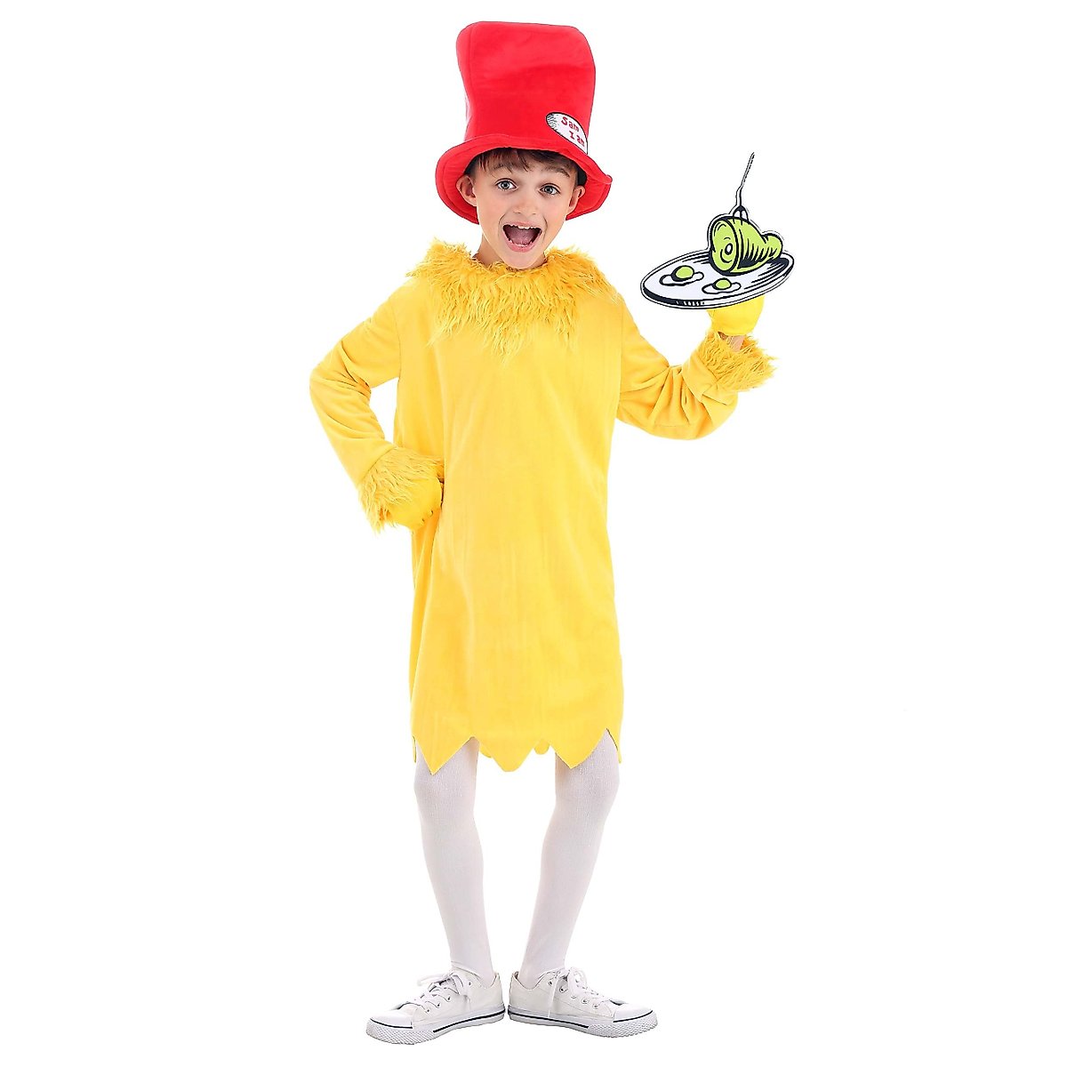 elope Dr. Seuss Green Eggs and Ham Sam I Am Costume for Kids X-Small