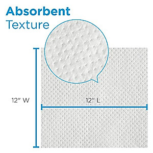 Pacific Blue Select Disposable Surface System Towel Refill by GP PRO (Georgia-Pacific), 29700, Centerpull Roll, White, 90 Towels Per Roll, 6 Rolls Per Case