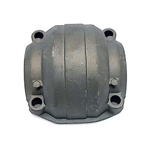 Luxuypon Replacement Engine Crank Cylinder Pan Base Head Cover Compatible with Husqvarna 136 137 141 142 Garden Logging Tools Gas Chainsaw Spares Parts