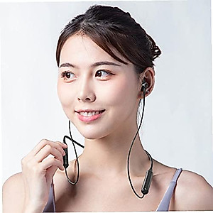 Bluetooth Headphone Neckband Earphones Wirelesss Sport Earbuds TWS DD9 Running Headset Waterproof Noise Reduction for Workout BlackBluetooth and Wired Headset