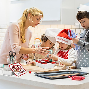 WorldBazaar Christmas Aluminum Leftover Containers 36PCS Watercolor Christmas Food Storage Containers with Lids Disposable Christmas To Go Containers Foil Tin Pans Winter Holiday Party Supplies