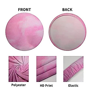 Renaiss 6x6ft Green Leaves Round Backdrop Covers for Photoshoot Man Woman Portrait Foliage Wall Circle Photography Background Wedding Baby Shower Newborn Birthday Party Decor Photo Booth Props