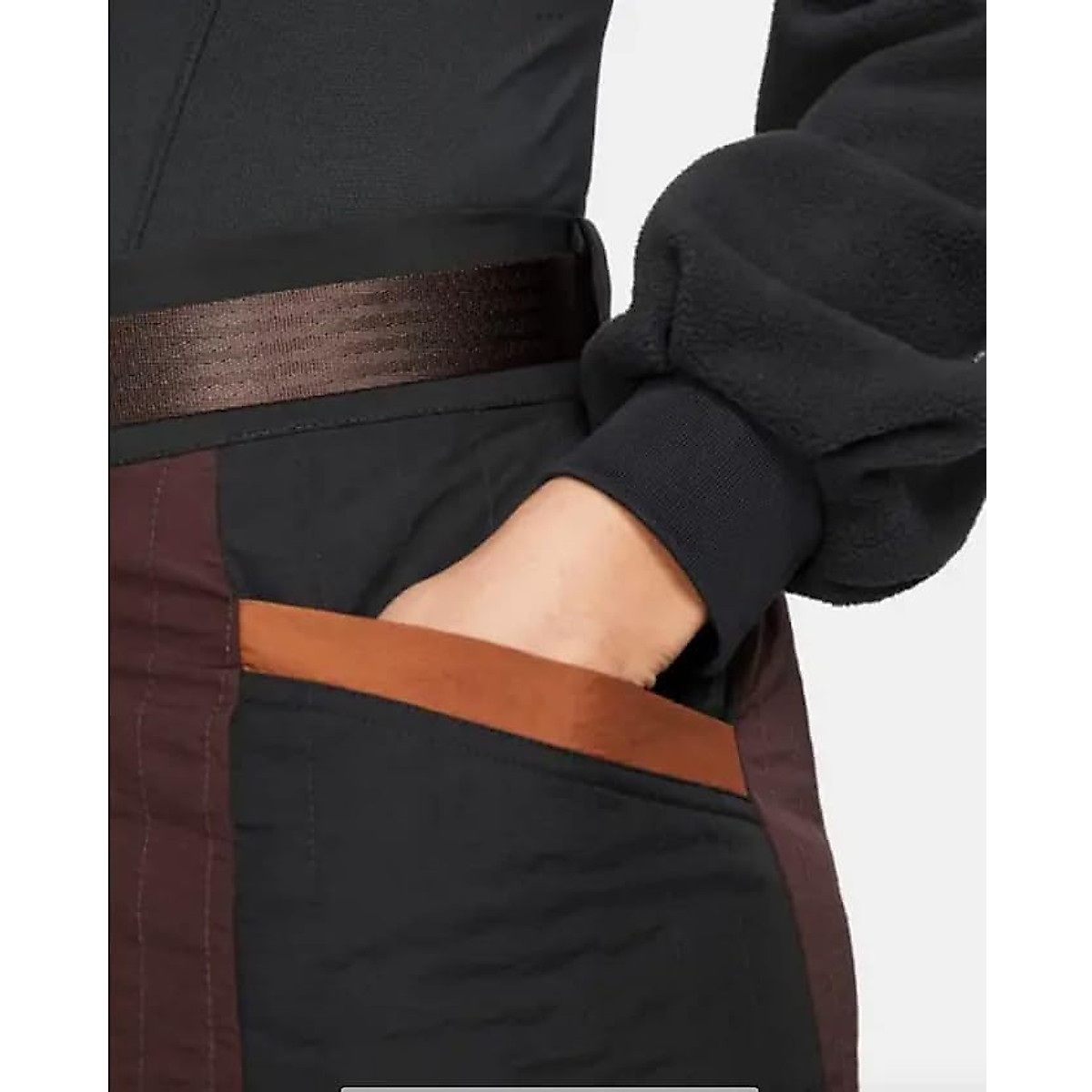 Jordan Women’s Cozy Girl Quilted Insulated Panel Pants, Brown Basalt/Black/Pecan/Dark Smoke Grey (as1, Alpha, x_l, Regular, Regular)