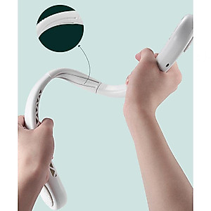 AMBAYZ Leafless Hanging Neck A8 Mute Small Fan Lazy USB Outdoor Sports Fan/a