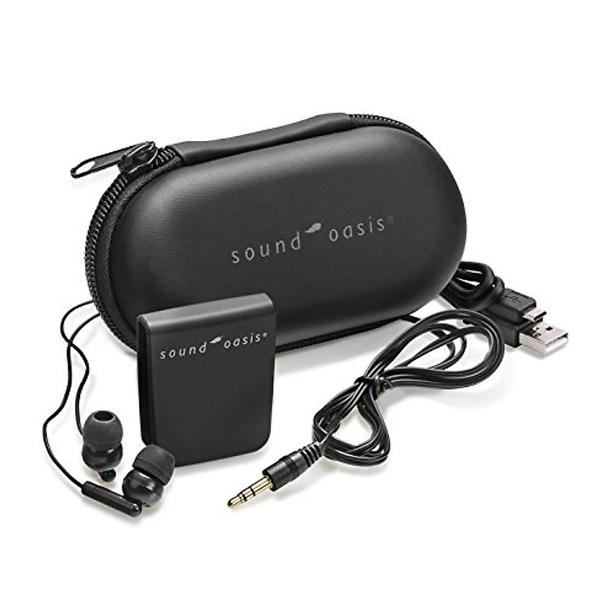 Sound Oasis World’s Smallest Sound Machine, Portable White Noise Machine, 25 hr continuous, Relaxing, non-looping White Noise,10 Tones-high to low pitch, Mask Tinnitus, Ear Ringing Relief, Focus.