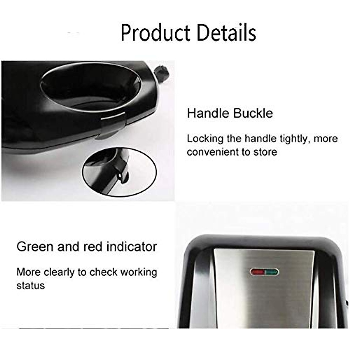 zaizai Electric Walnut Cake Maker, Automatic Mini Nut Waffle Bread Machine Sandwich Iron,Toaster Baking Breakfast Pan Oven