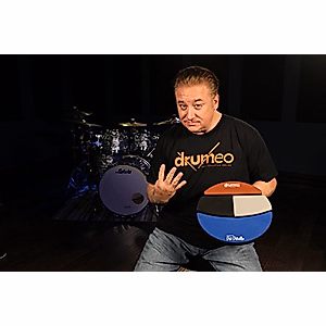 The Drumeo P4 Practice Pad - Four Different Playing Surfaces