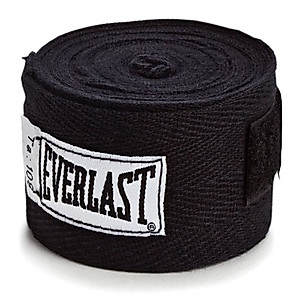 Everlast 4455BP Hand Wraps,Black