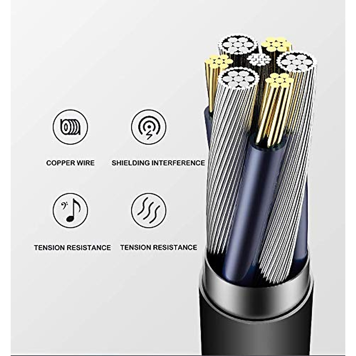 geeboy 5 Pack Earbud Headphones Headphones Wholesale in-Ear mic 3.5mm Electronics Wired Headphones (Earphones/Earbuds/Headset) for iOS and Android Smartphones, Laptops, Gaming, Chromebook