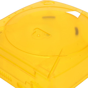Annad Translucent Plastic Case, High Hardness Protection Total Shock Absorption Easy to Remove Scratch Resistance for Sega Dreamcast DC