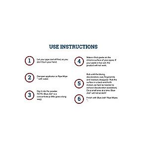 Blue-Job® Chrome Polish - Perfect for Your Motorcycle! One Polish for All Your Needs