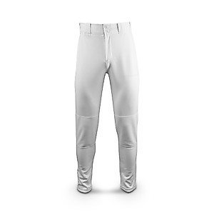 Marucci Boys' Standard Elite Apex Baseball Pant, White, Youth Small