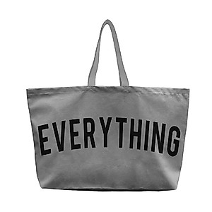 LLYLIU Canvas Tote Bag - Extra Large Shopping Beach Totes Bags Reusable Big Grocery Bag 28" x 8" x 16"