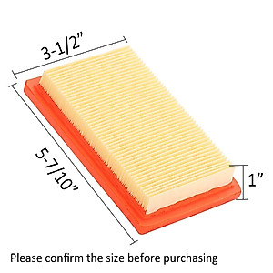 Chikia 3 Pack 951-10298 951-14632 Air Filter Kit Replacement for 149CC MTD Cub Cadet ST100 SC100 Kohler 14 083 01-S Lawn Mower Courage XT6 XT7 Engines