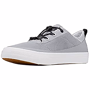 Columbia Men's Bonehead PFG Boat Shoe, Steam/Black, 9.5