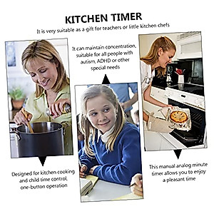 1pc Kitchen Timer Silent Timer Mechanical Timer Timers for Animal Timer Cat Kitchen Timer Loud Alarm Clock Practical Timer Adorable Cat Timer Cat Shaped Timer Hourglass Tool