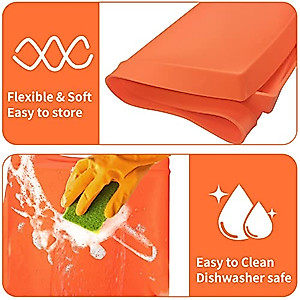 BSARTE 28 Inch Griddle Silicone Protective Mat Cover for Blackstone 28 Inch Griddle - Heavy Duty Food Grade Thicker Silicone Mat - All Season Cooking Surface Protective Cover