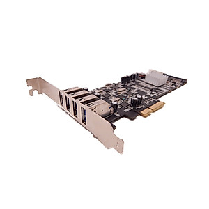 Vantec Quad Chip 4-Port Dedicated 5Gbps USB 3.0 PCIe Host Card (UGT-PCE430-4C)