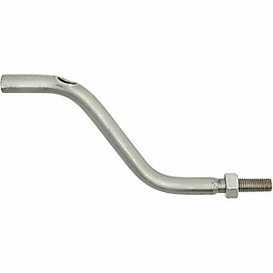 Muzzy 1058 Shoot Through Rod for Pro Reels, Multi, one Size Silver