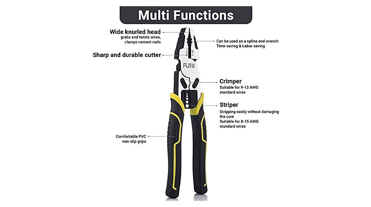 4-in-1 Pro Lineman Pliers - Versatile Tools for Professionals