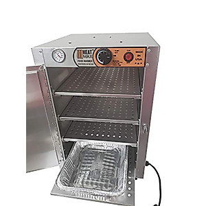 HeatMax 16x16x24 Small Hot Box Food Warmer with an Interior usable shelf space of 13 x 15.5 inch. Countertop Pizza, Patty, Pastry, Empanada, Concession Hot Food Holding Case