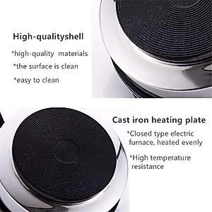 Portable 500W Electric Mini Stove, multifunctional Home Heater, Round Hot Plate, for Ceramic Glass Kettle Single Cooktop, Kitchen Appliance Milk Water Coffee Heating