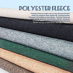 ROFIELTY Rocking Chair Cushion，Tufted Rocking Chair Cushions Indoor/Outdoor, All in One Non-Slip Adirondack Chair Cushion, Suitable for Rocking Chair Cushions in Nursery/High Back/Office (Cream)