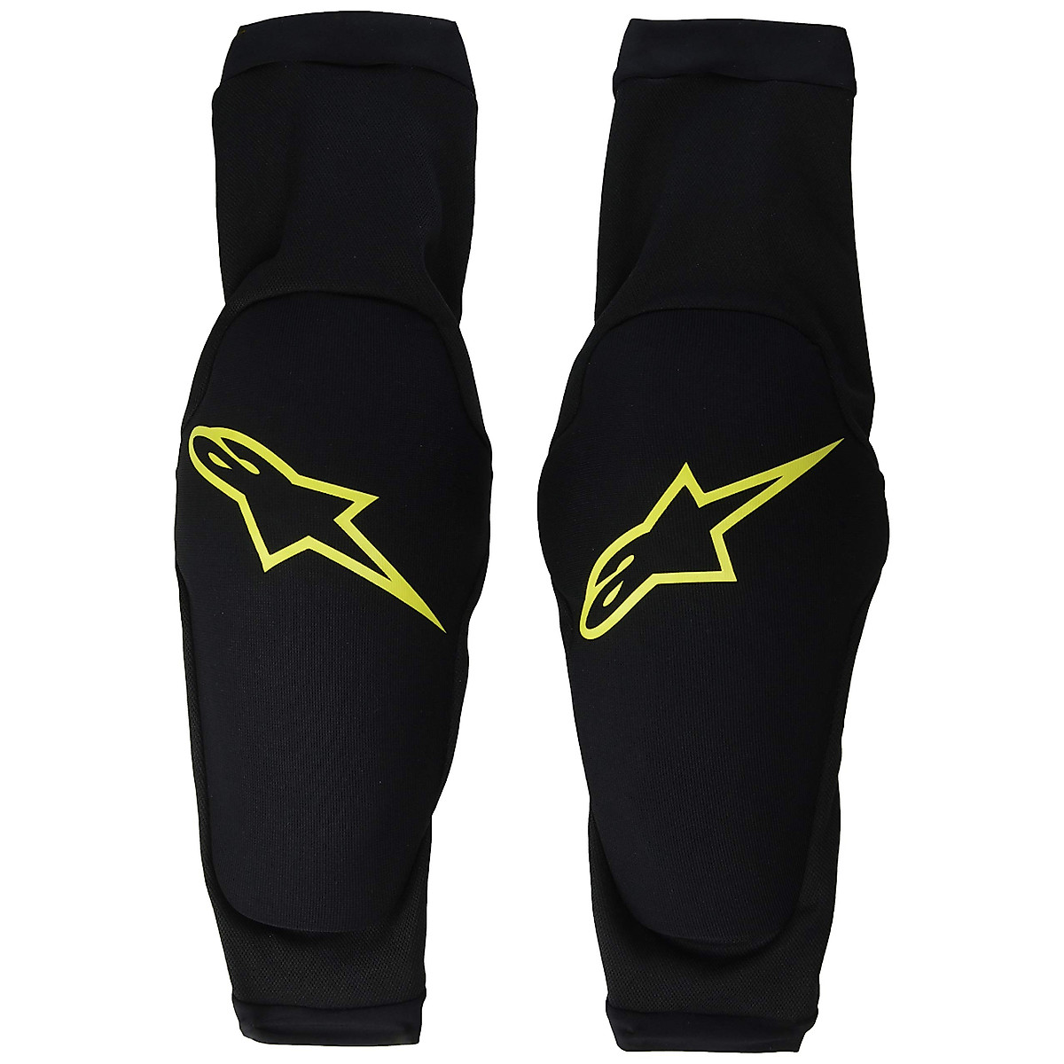 Alpinestars Men's Paragon Plus Knee Protector, Black Acid Yellow, Small