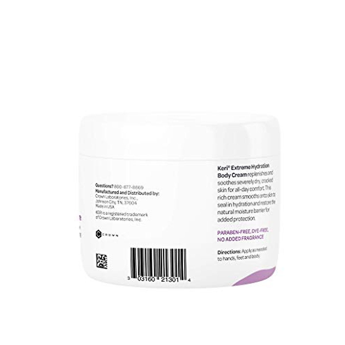 Keri Clinical Care Extreme Hydration Body Cream, 16 Oz