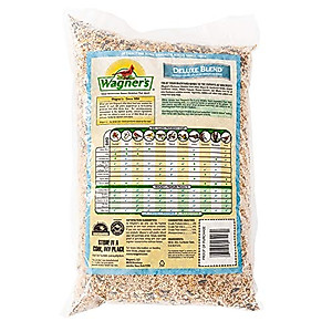 Wagner's 62059 Greatest Variety Blend Wild Bird Food, 16-Pound Bag & 13008 Deluxe Wild Bird Food, 10 lb Bag
