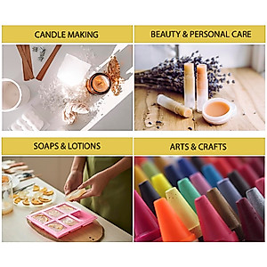 Beesworks Paraffin Wax - 1 lb Refined General Purpose Paraffin Wax - Pure Wax for DIY Candle Making, Canning, Waterproofing, Metal Preservation and More