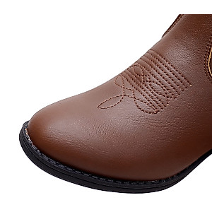 Blikcon Unisex Kids Girls Cowboy Boots Classic Western Boots