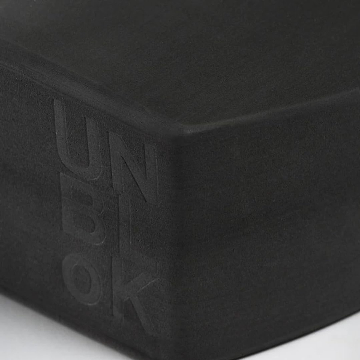 Manduka Yoga Recycled Foam Block - Yoga Prop and Accessory, Comfortable Edges, Lightweight, Firm, Non Slip Recycled Foam, Thunder Grey, 9" x 6" x 4" (22.5 x 15 x 10 cm)