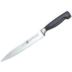 Zwilling Four Stars Slicing knife, Silver/Black