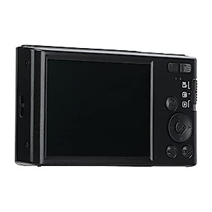 16X Digital Zoom Camera, Easy to Use 44MP Portable 4K HD Camera Built in Fill Light for Recording (Black)