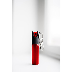 ARMADILLO DEFENSE Red Pepper Spray and Personal Alarm Key Chain Bundle (2 Pack) for Protection and Self Defense, Safeguard for Women and Men, Tear Gas and Panic Button