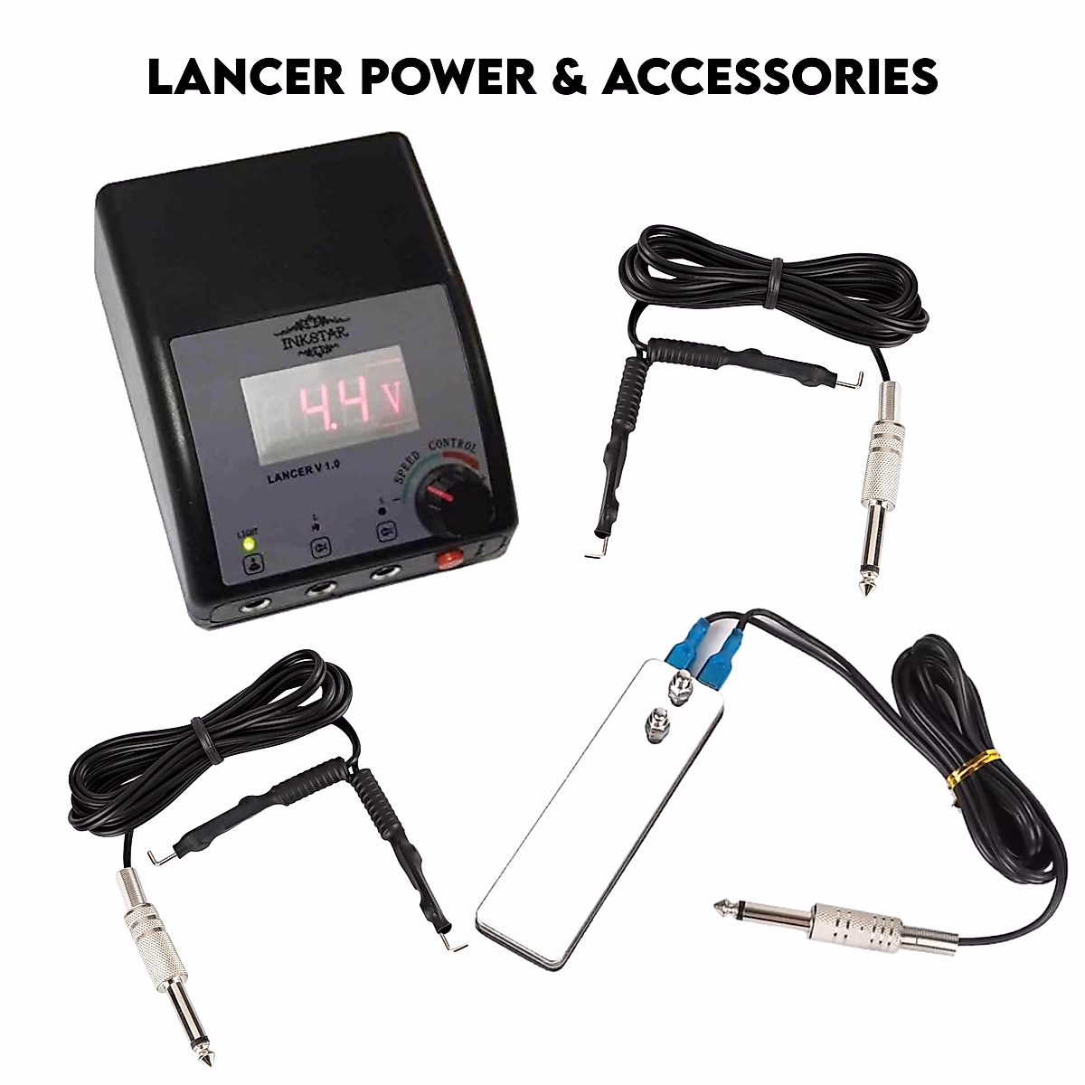 Tattoo Kit Inkstar Tattooing Set (Ace C + 40 TrueColors + Case)