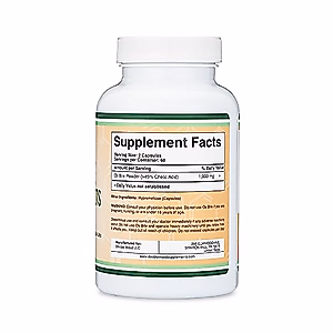 Ox Bile Supplement for No Gallbladder (1,000mg Per Serving, 500mg per Capsule, 120 Capsules) Standardized to 45% Cholic Acid Bile Salts to Help Address Bile Salt Deficiencies by Double Wood