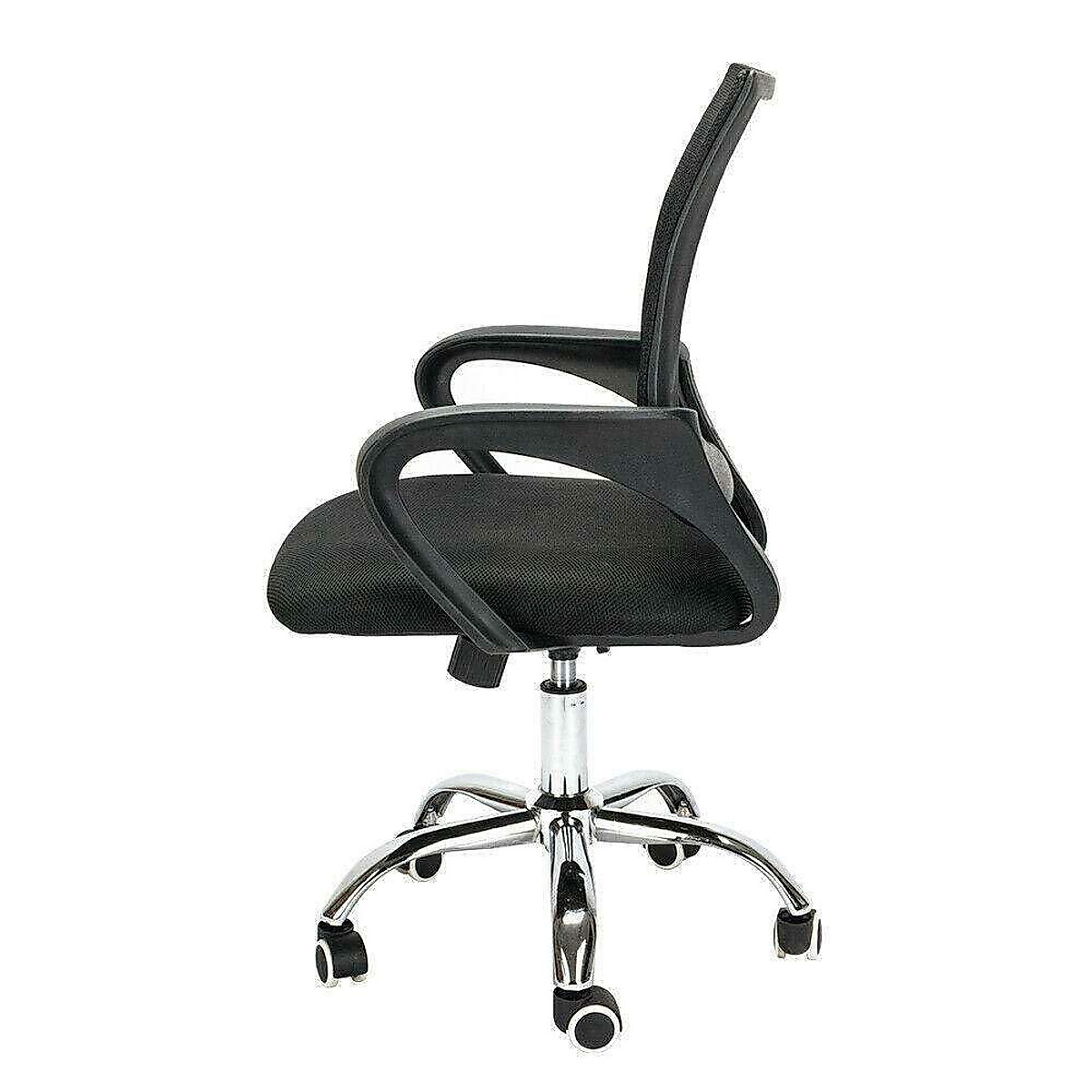 JTSQ Ergonomic Mesh Office Chair Adjustable Swivel Computer Desk Task Black Gaming Chair Office Chair Gaming Desk Computer Chair High Chair Home Office Desk Chairs Office Chairs Home Office