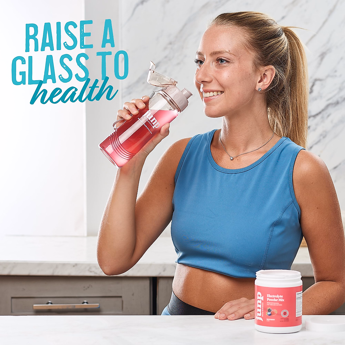 JUNP Electrolytes Powder No Sugar No Carbs – Pina Colada Coconut Pineapple Keto Electrolyte Drink Mix - Potassium & Salt Hydration Powder Electrolytes - Zero Calorie Sugar Free Electrolyte Powder 90ct