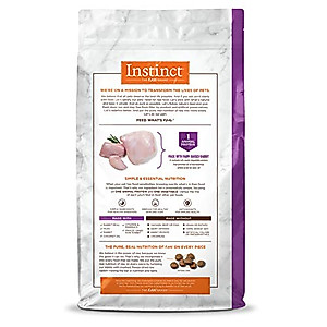 Instinct Limited Ingredient Diet Grain Free Recipe with Real Rabbit Natural Dry Cat Food, 10 lb. Bag