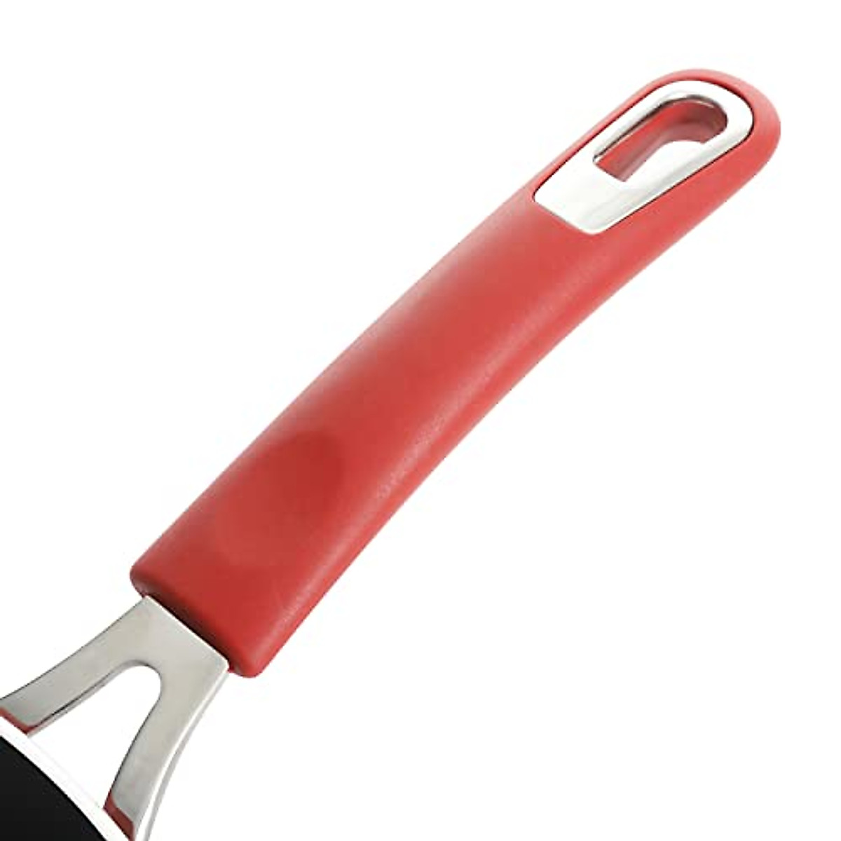 Kenmore Elite Andover Nonstick Platinum Forged Aluminum Cookware Set, 10-Piece, Red Gradient