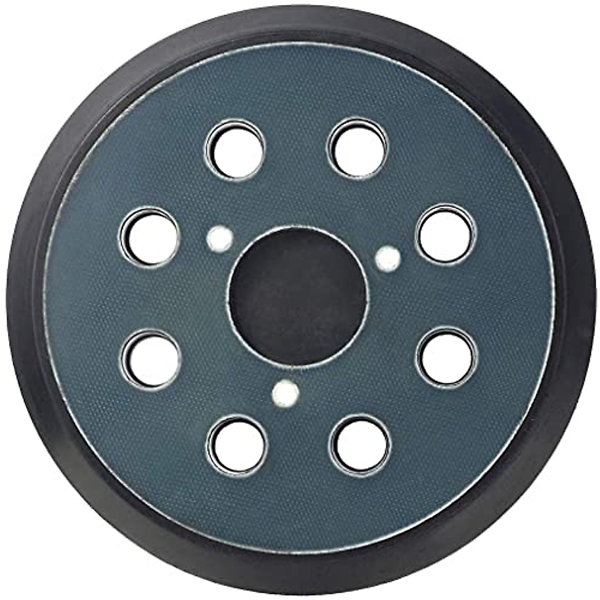 5 Inch 8 Hole Sander Hook and Loop Replacement Sanding pad Compatible with Porter Cable DeWalt Makita - Fits DW421/K, DW423/K & BO5010, BO5030K, BO5031K, BO5041K & 343/343k, 390/390K, 382 Orbit Sander