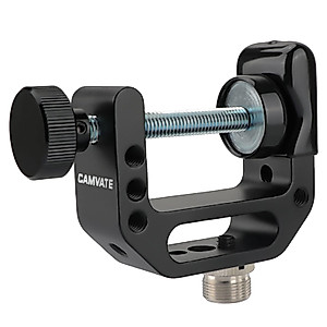 CAMVATE C clamp with 5/8"-27 thread for microphones - 1189