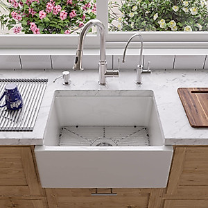 ALFI brand ABKF3480-BN Kitchen Faucet, 15.25"H, Brushed Nickel