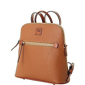 Dooney & Bourke Handbag, Pebble Grain Backpack - Caramel