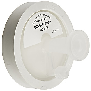 Zeta Plus BC Series Capsule with SP Series Filter Media, 30SP Grade, Luer Connections, 25 cm Squared Depth (Case of 4)