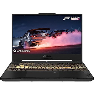 2023 ASUS TUF F15 15.6" 144Hz FHD (Intel 12th Gen Core i7-12700H, 64GB RAM, 2TB SSD, NVIDIA GeForce RTX 4070 8GB) RGB Backlit Gaming Laptop, Wi-Fi 6, Thunderbolt 4, DLSS 3, MUX Switch, Win 11 Home