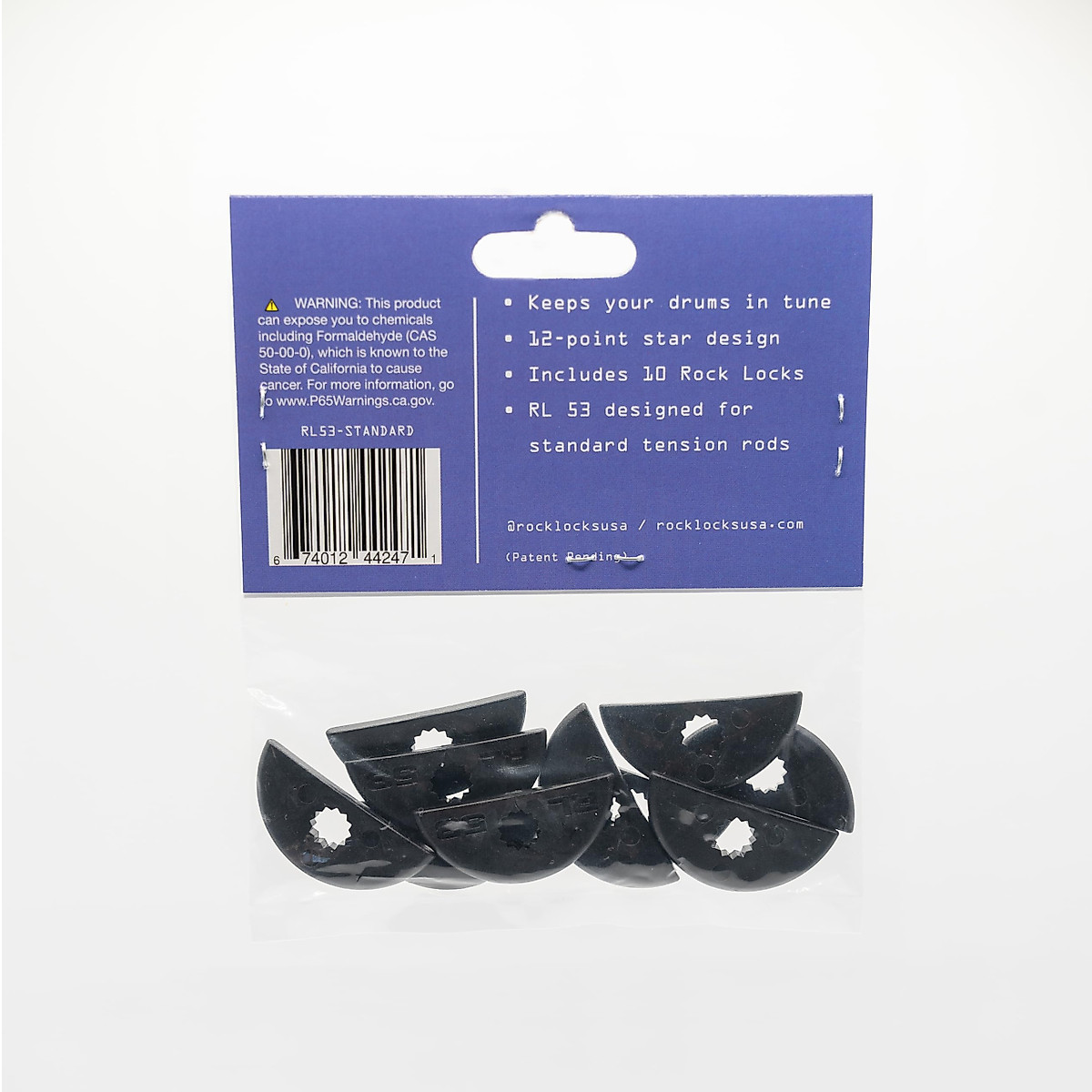 Rock Locks 53 (Standard) - Drum Tension Rod Locks